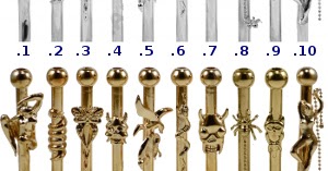 Decorated Metal Cocaine Straw - Snuff Shop