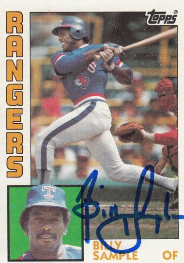 Daily Autograph: Billy Sample