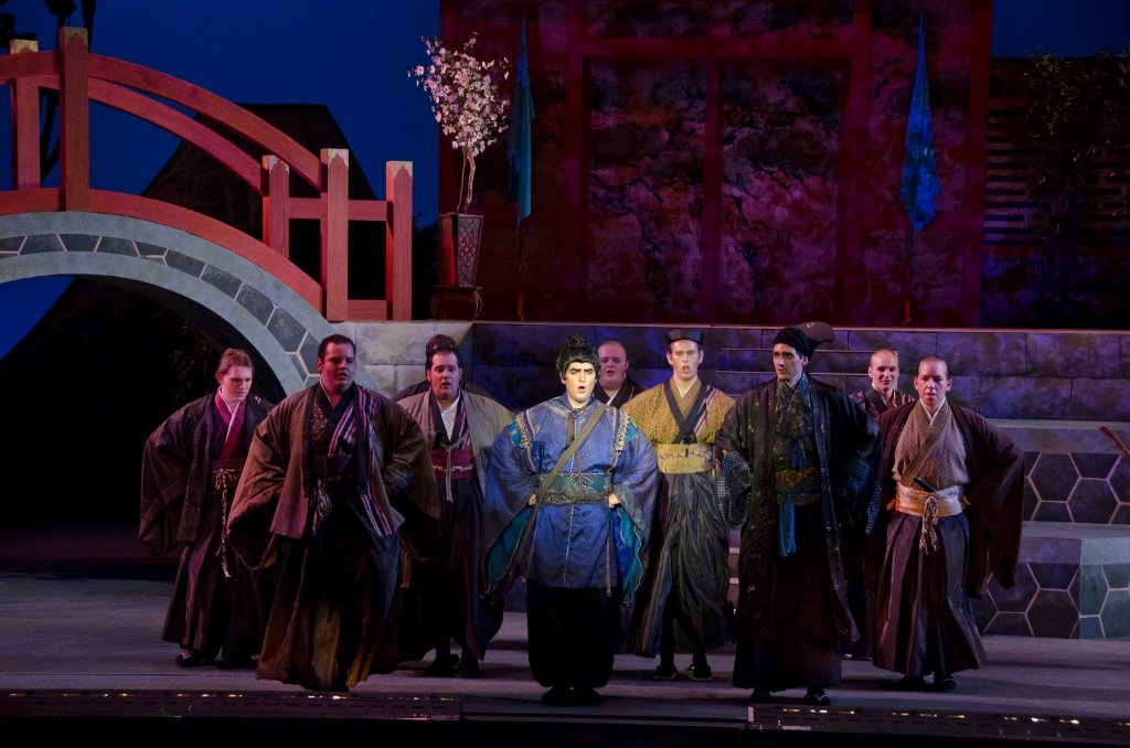 The Theatrical Designs of Gary Benson: The Mikado--Lighting Design