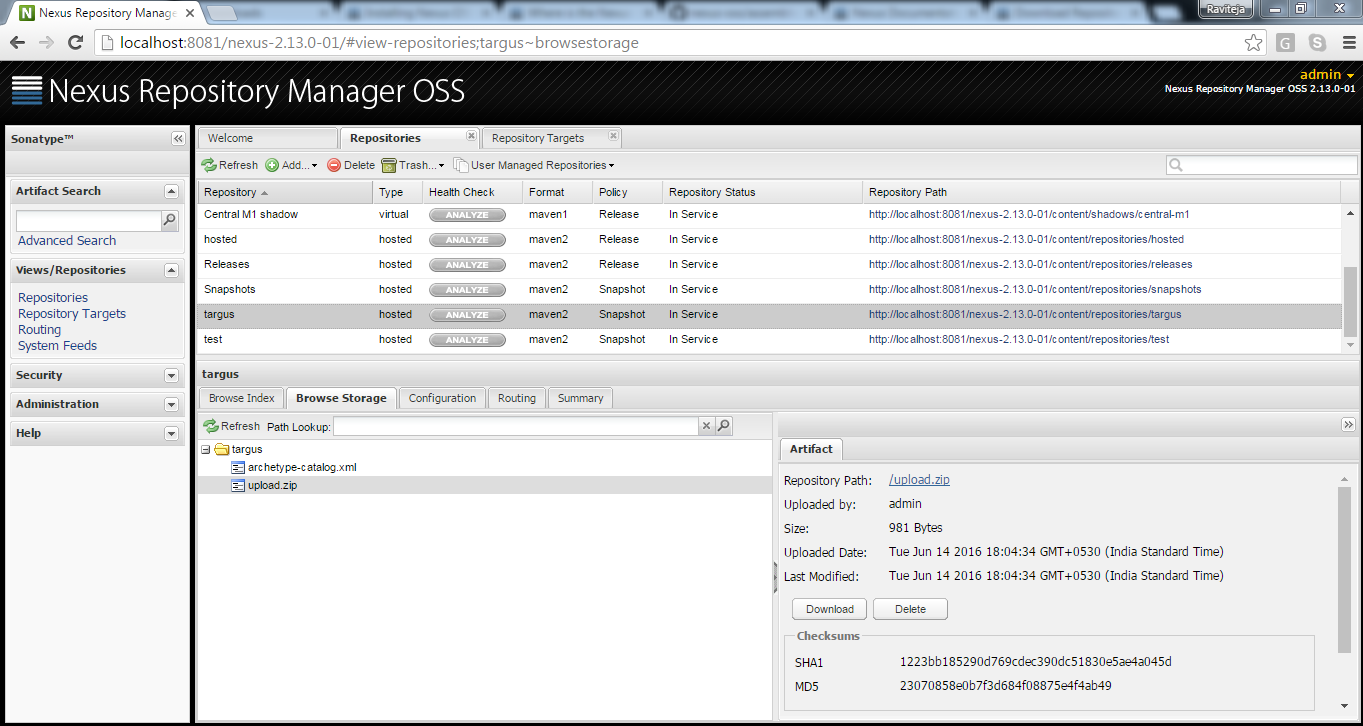 Programmer Works: Nexus Repository Manager