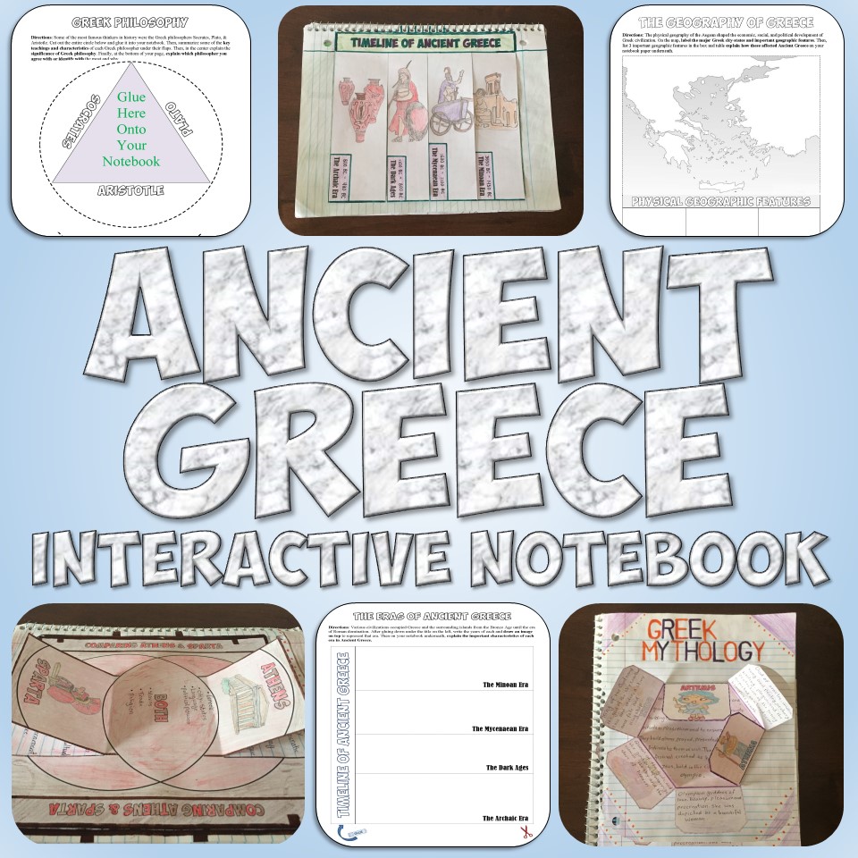 Students of History: Ancient Greece Interactive Notebook