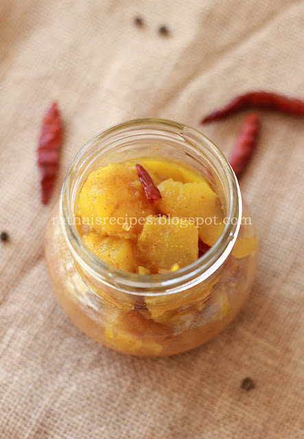 Rathai's Recipes: Mango curry - Amba maluwa