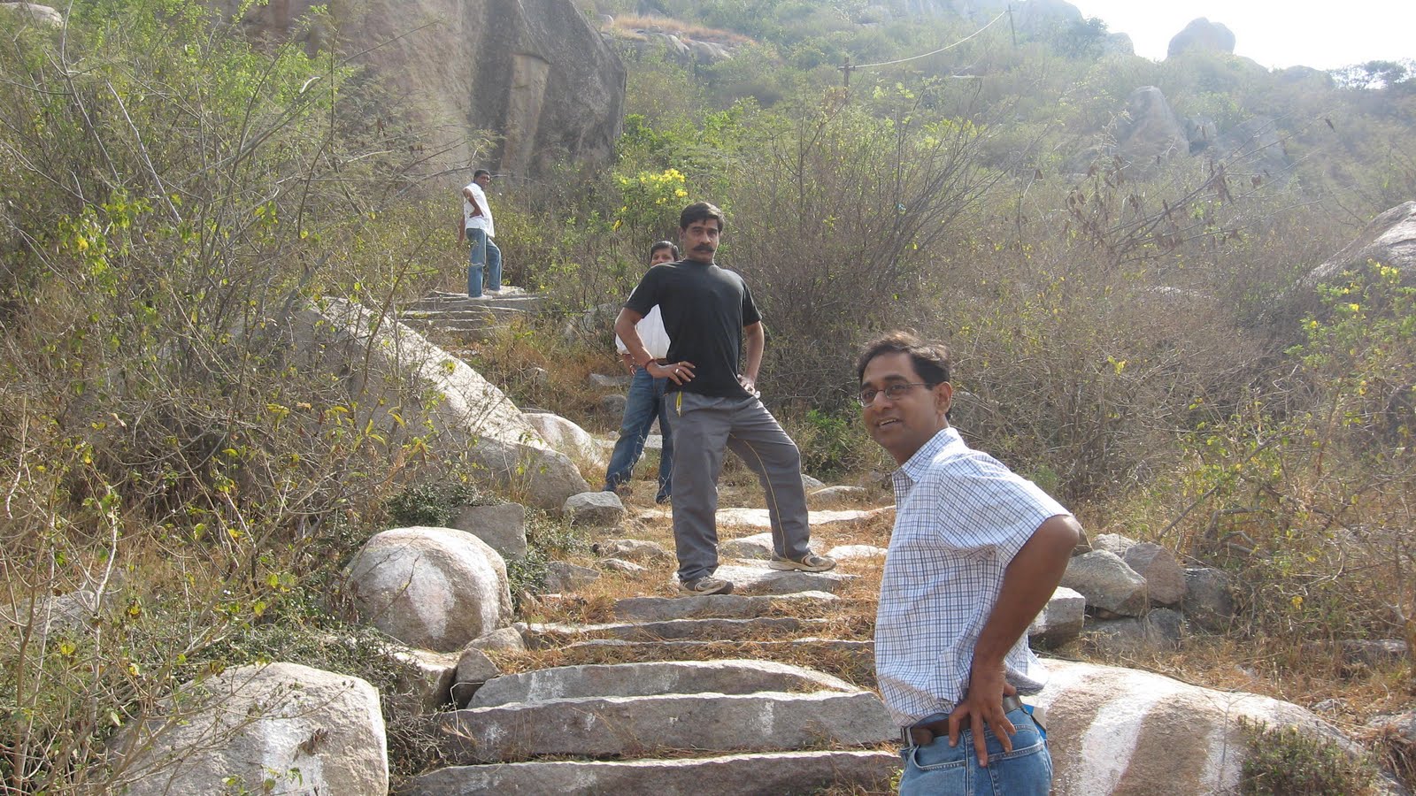 harimohan paruvu: Climbing Mount Jadcherla