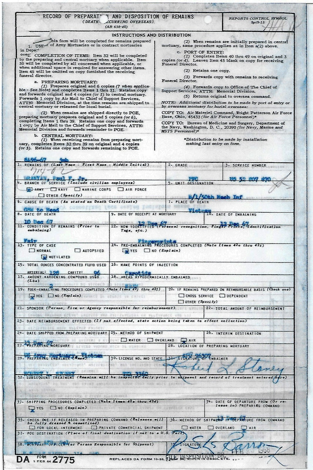 The Amateur Modern Family Historian: Record of Preparation and ...