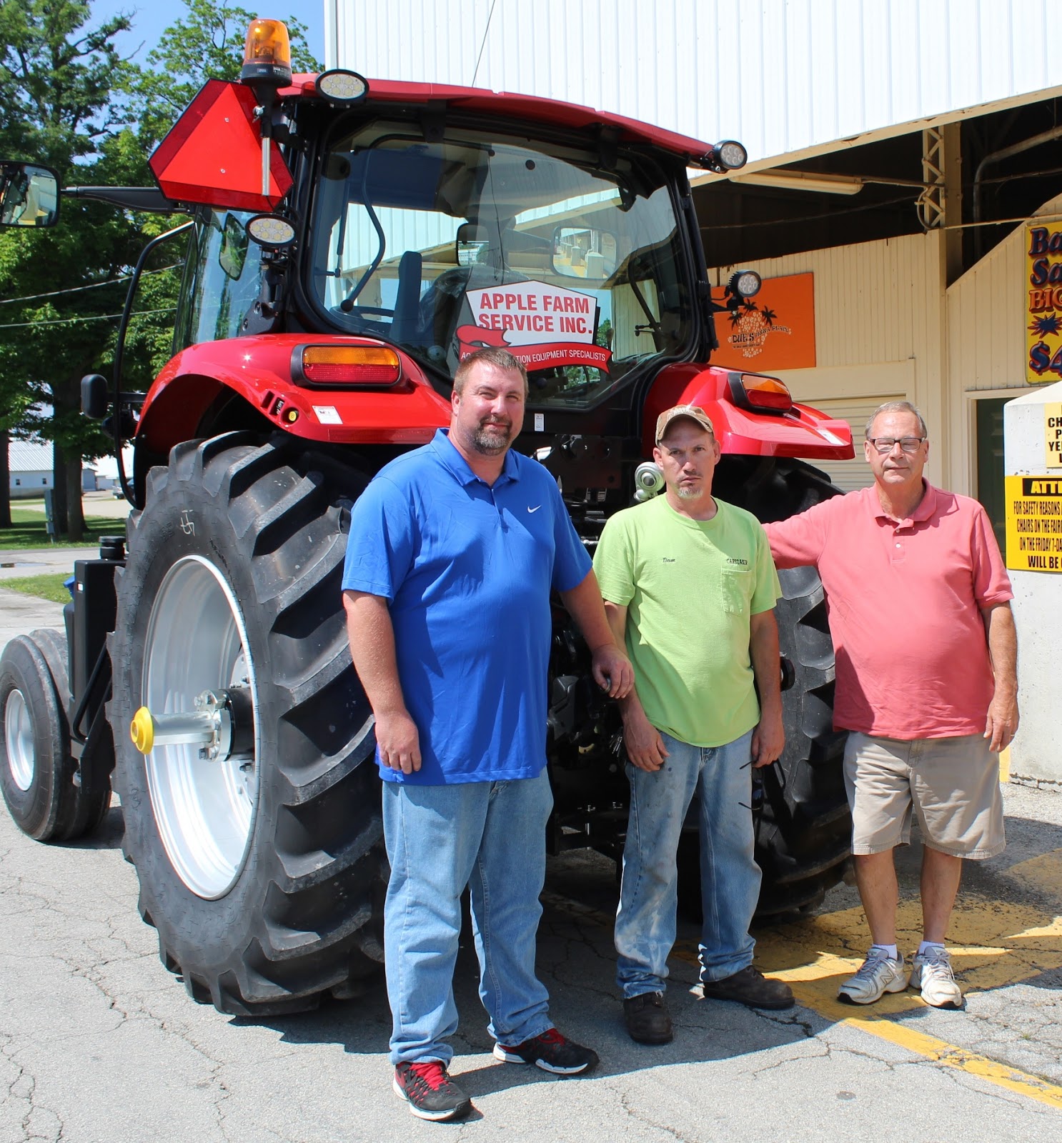 DarkeJournal.com: Apple Farm Service Donates Case IH Tractor to Darke ...