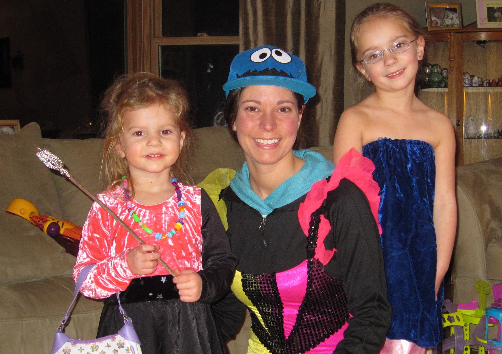 two daughters, one son: Dress Up