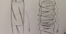 Akibakei: Como dibujar pliegues de ropa.