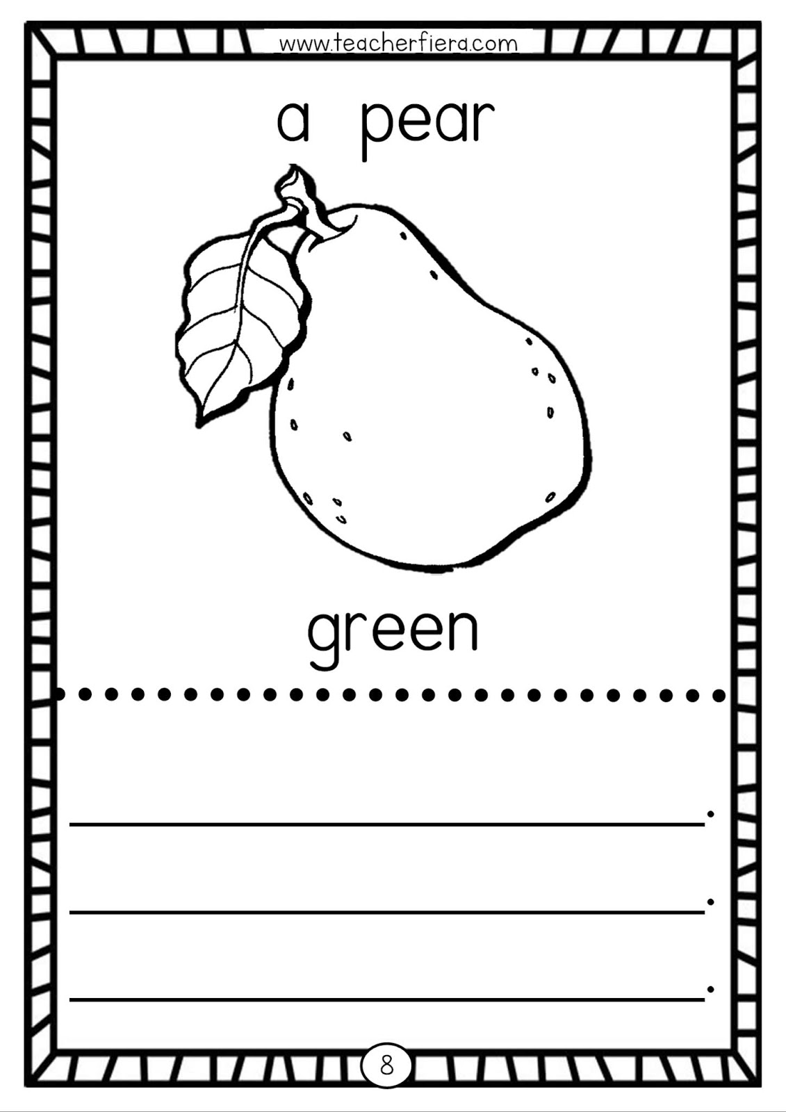 teacherfiera.com: MY WRITING PROJECT (FRUITS)