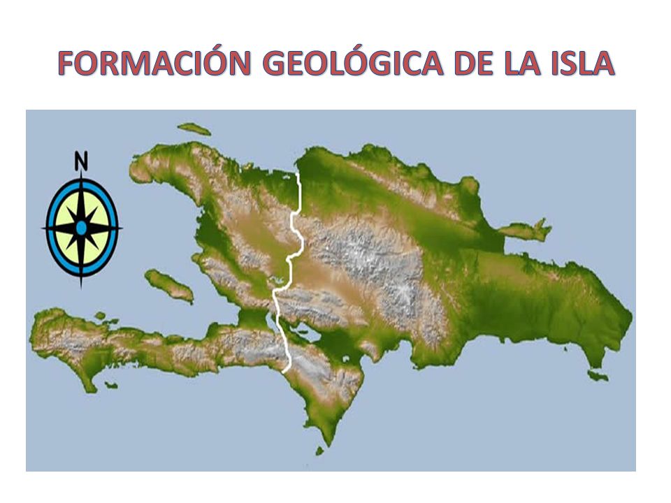 Formaciones Geologicas de la Isla de Santo Domingo: octubre 2018
