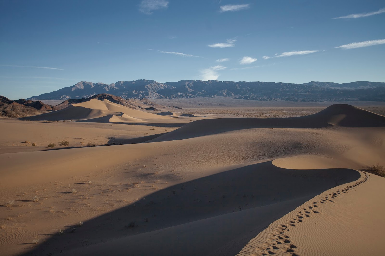 IBEX SAND DUNES, DEATH VALLEY NATIONAL PARK, CALIFORNIA - ADAM HAYDOCK