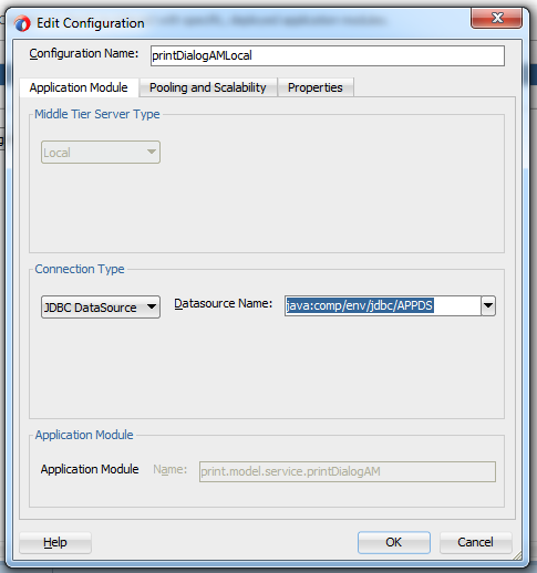 Oracle Application Development Framework: Executing SQL query in an ADF ...