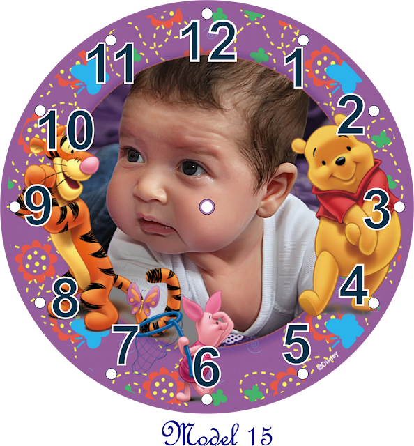 BebeStudio11.com - Invitatii Nunta‎ si Botez: Ceasuri personalizate Copii