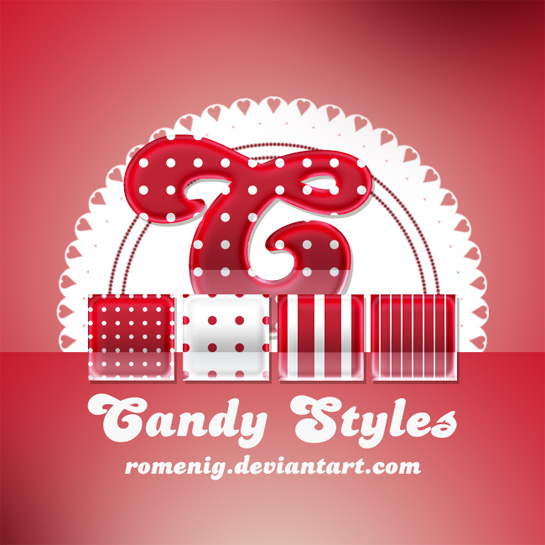 Efeito Photoshop: 4 Beautiful Candy Styles