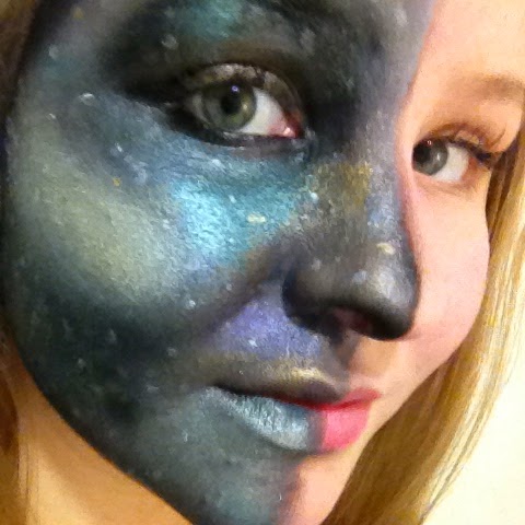 Makeup By Megan: Space Face Makeup Look