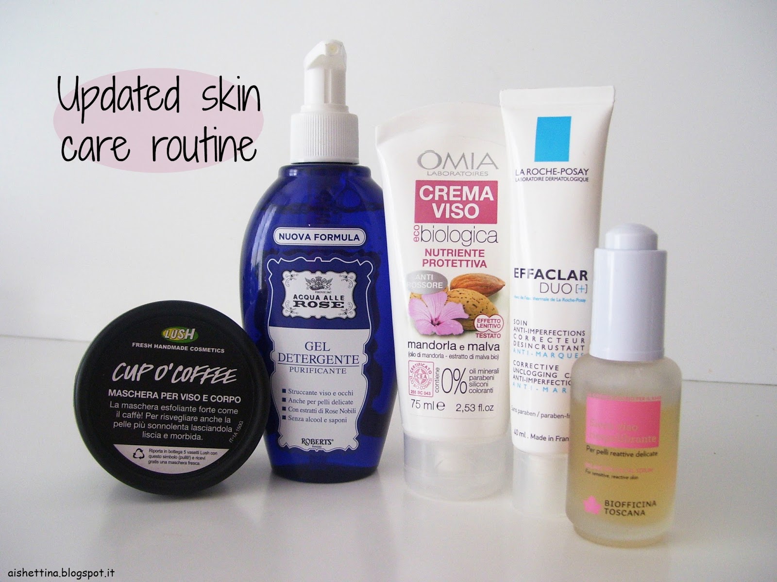 Updated skin care routine - Aishettina