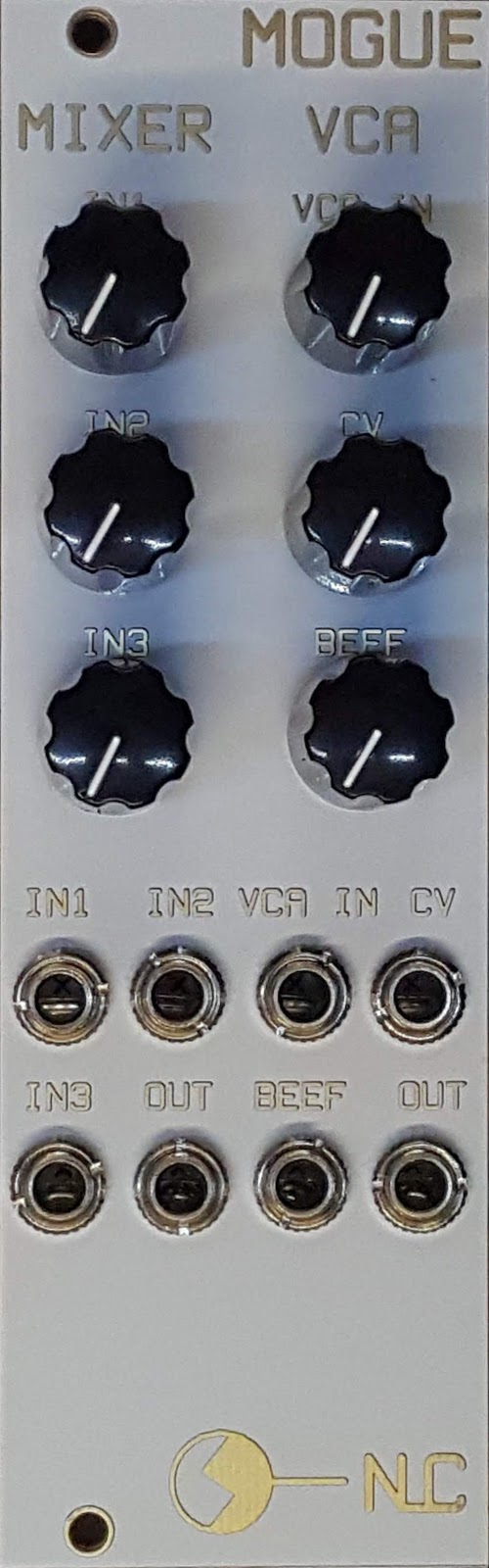 MATRIXSYNTH: nonlinearcircuits Mogue mixer & VCA