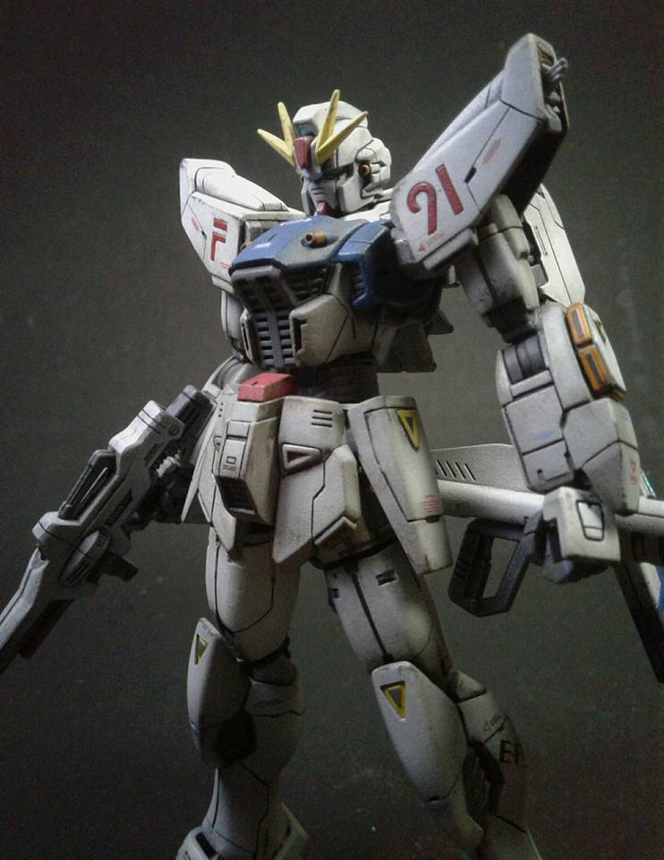 Painted Build: HGUC 1/144 Gundam F91