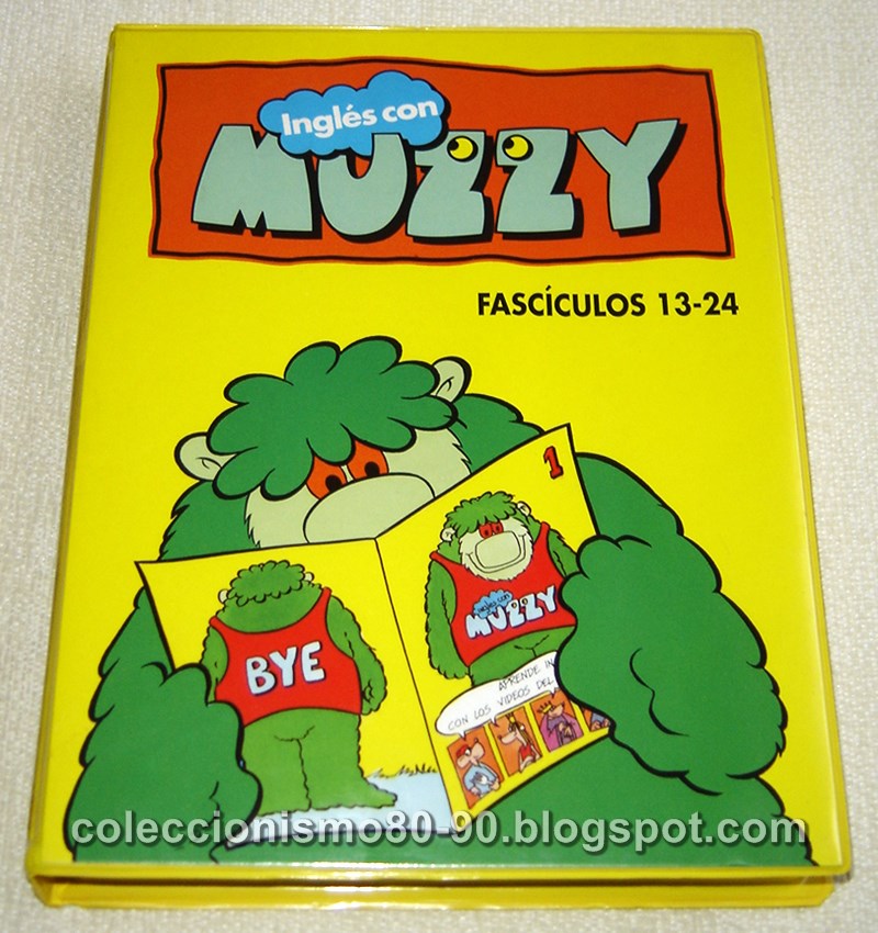 Coleccionismo 80-90: APRENDE INGLÉS CON MUZZY