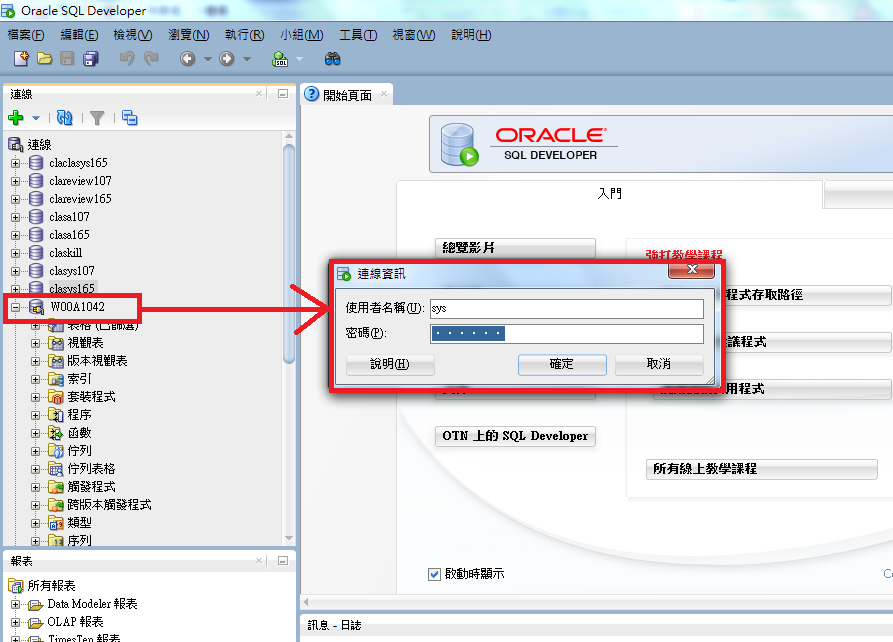 Database Oracle Sql Developer 查詢條件 匯出文字、excel、csv、指令檔案 Query