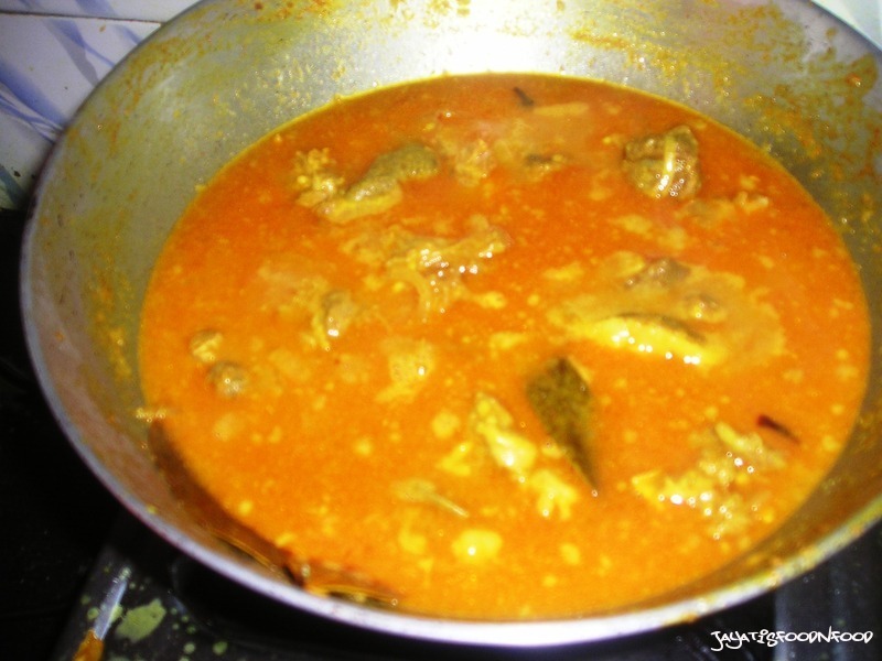 Jayati's Food Journey - Enjoy!!!: Panthar Jhol (Simple Mutton Curry)