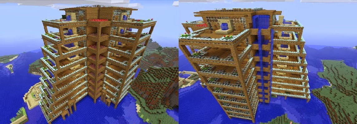 Cool Minecraft Creations: Island Beach Condos