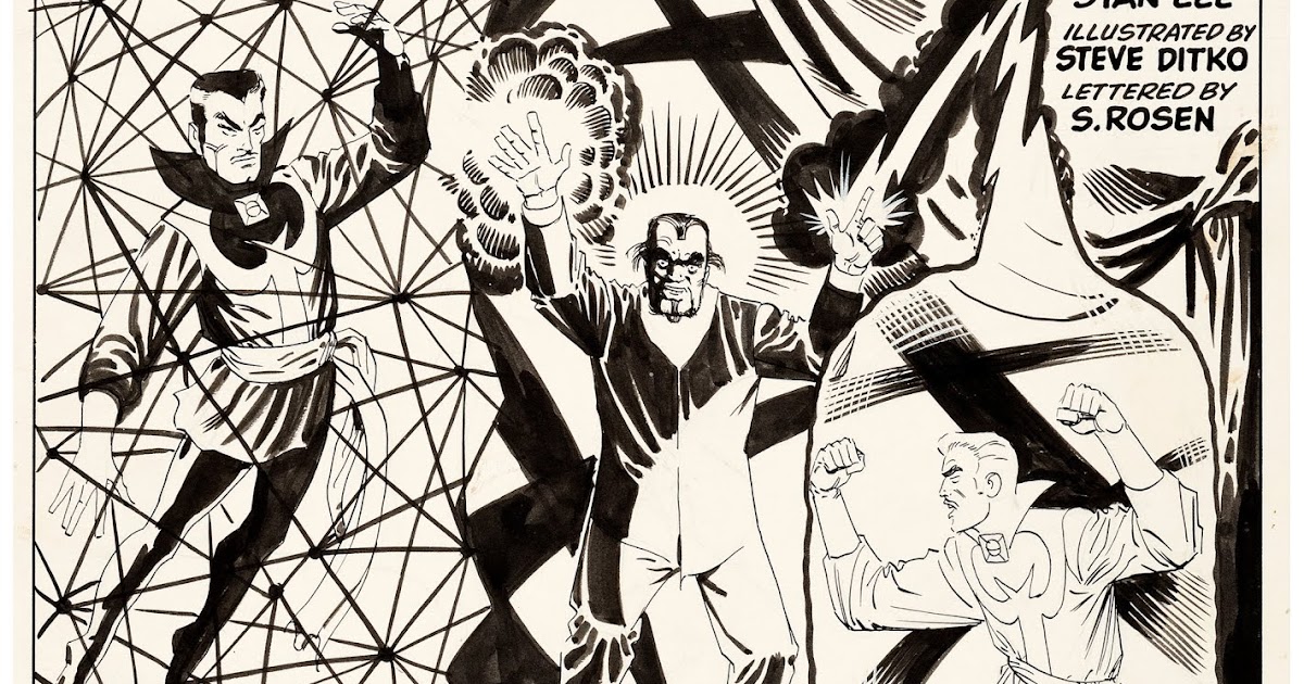 Pop Culture Safari!: Comic Art Gallery: Steve Ditko's complete original ...