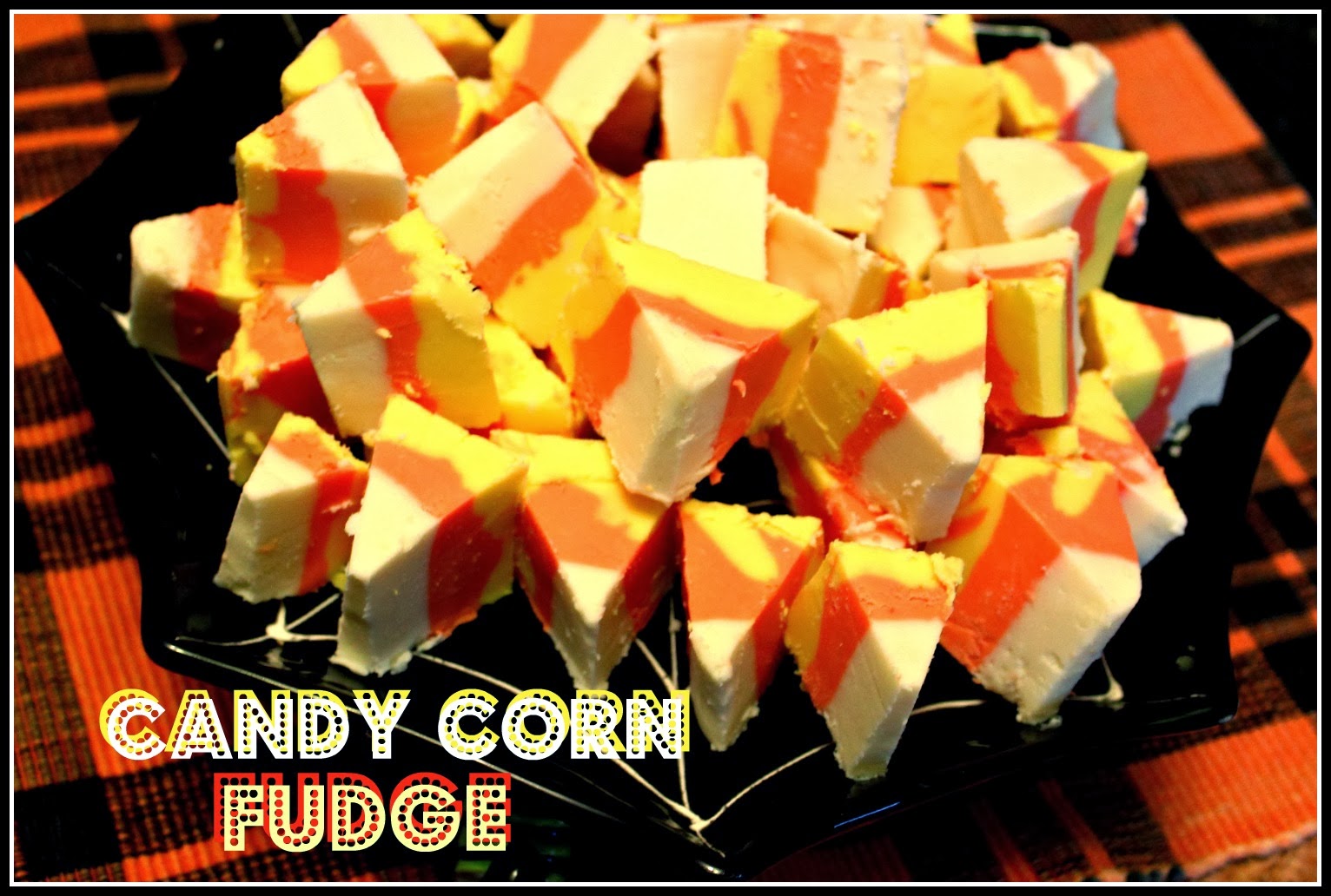 Sweet Tea and Cornbread: Candy Corn Fudge...only 2 Ingredients!