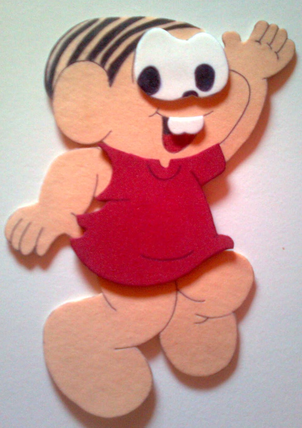 Eu Amo Artesanato: A Turma da Mônica em Eva com moldes