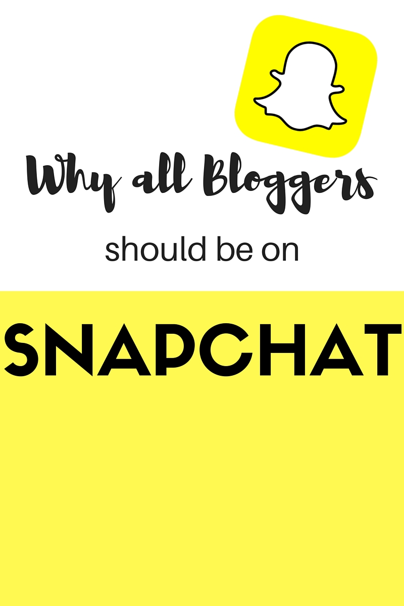 Why Bloggers Should Be On Snapchat Sugar Spice And Sparkle why-bloggers-should-be-on-snapchat-sugar-spice-and-sparkle