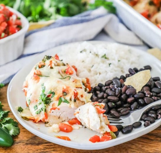 Salsa Fresca Chicken #mexicanfood #dinner