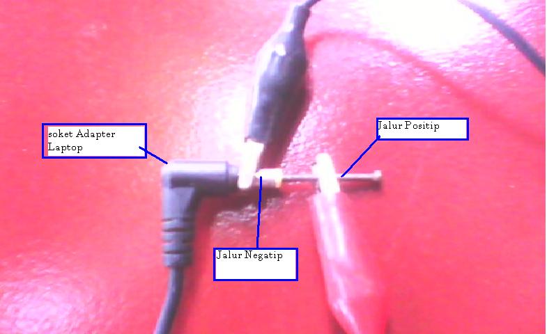 Cas Aki Motor Dengan Adaptor Laptop | Catatan