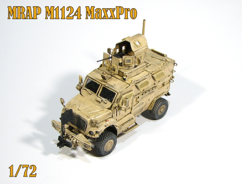 Gulumik Military Models: M1124 MaxxPro 1/72