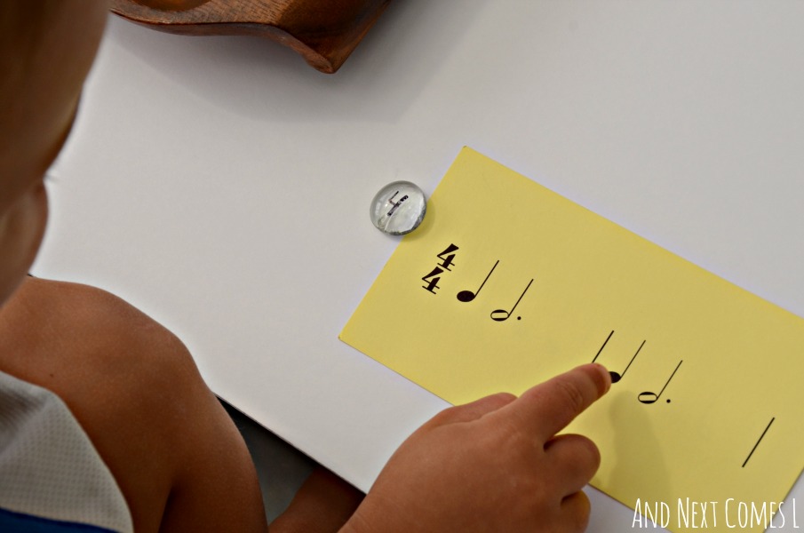 Montessori Inspired Rhythm Building Music Activity for Kids | And Next ...
