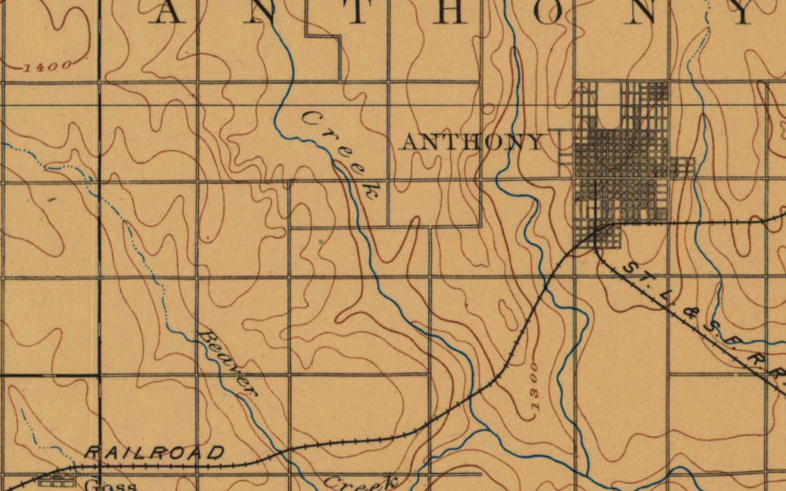 Anthony, Kansas: The Town Forgotten By The Railroads