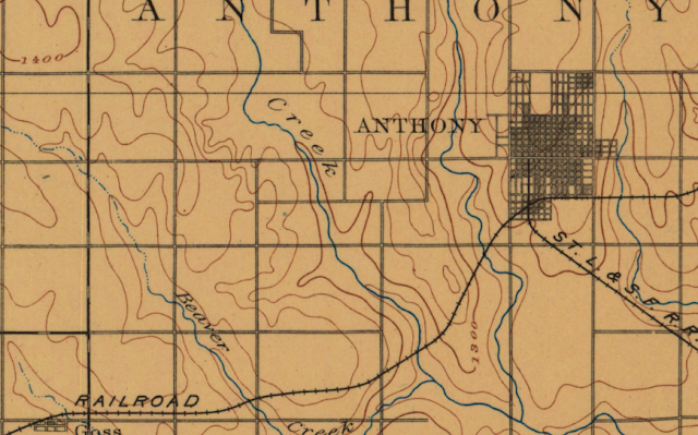 Anthony, Kansas: The Town Forgotten By The Railroads