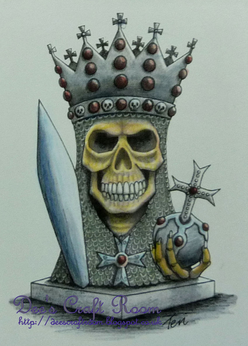 Dee's Craft Room: Skully King and Queen