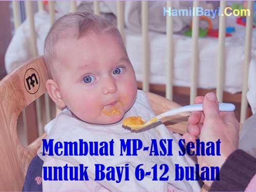 Membuat Mp-Asi Sehat Untuk Bayi 6-12 Bulan