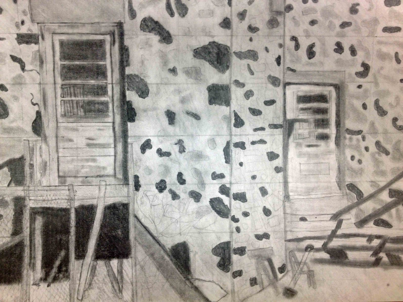 art @ the heart: Grade 9 Graphite Drawings