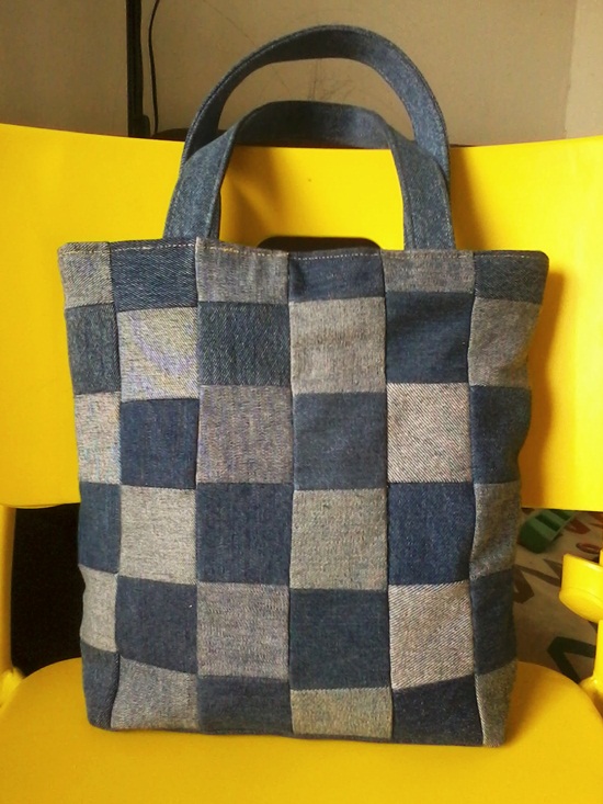 Beg Jeans Ada Nama & Reversible Beg | AziAzidah