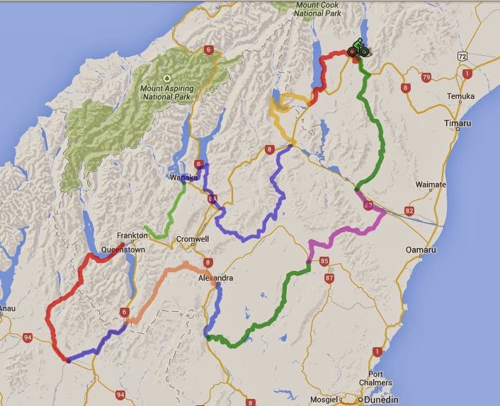 The Original Great Southern Brevet: The Map, almost?