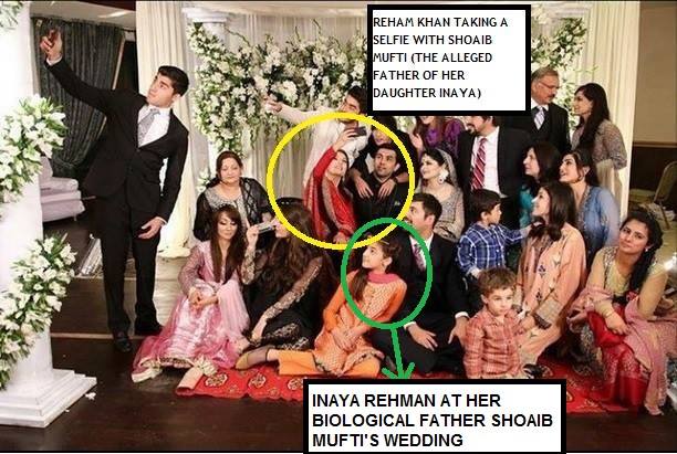 The Real Biological Father of Reham Khan 's youngest daughter Inaya ...