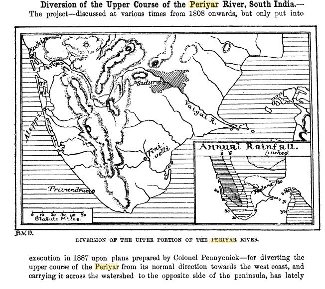 Mullaperiyar Dam Dispute: Back to 1895- Diversion of the River Periyar ...