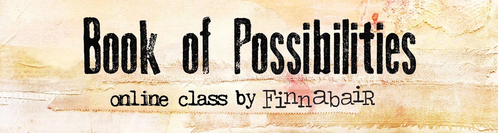 Finnabair: Book of Possibilities * Brand New Online Class!