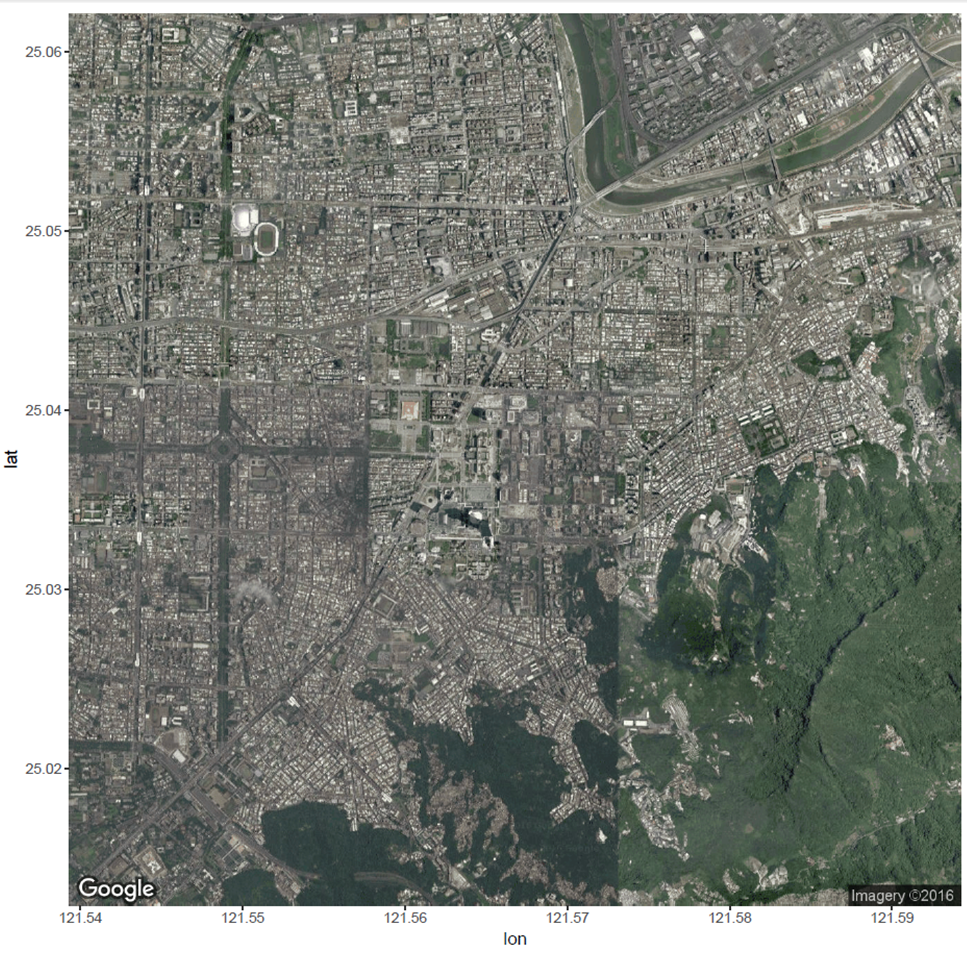 LEARN MORE: 【R】用ggmap 畫出熱點分布
