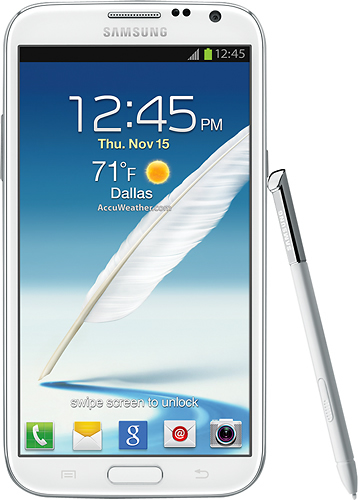 Samsung SPHL900WTS - Galaxy Note II 4G Mobile Phone - White (Sprint ...