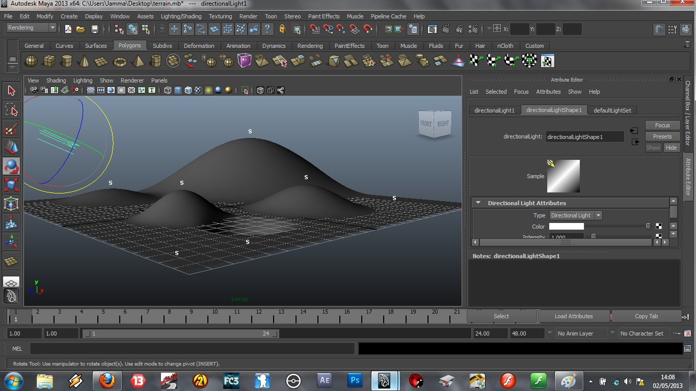 Final Major Project: Planet surface animation