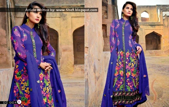 Designers Collection 2015 in Pakistan - Wijdan Vol-3 Pure Silk Dresses ...