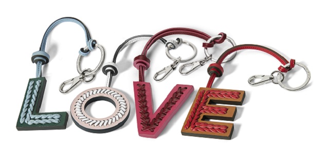 mylifestylenews: TOD’S Limited Edition Alphabet Letter Keychains