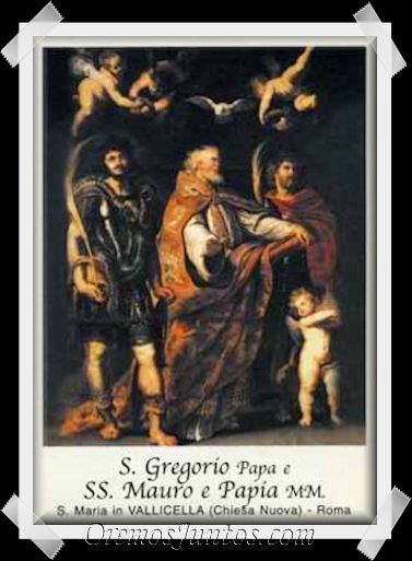 Vidas Santas: Santos Papías y Mauro de Roma, Soldados Mártires