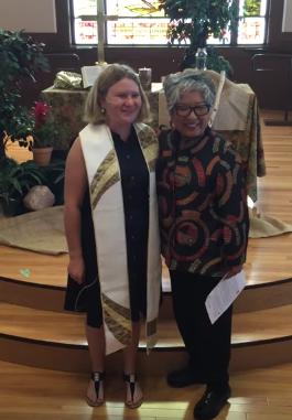Dot's Rainbow: A New Stole for Pastor Sadie Stone